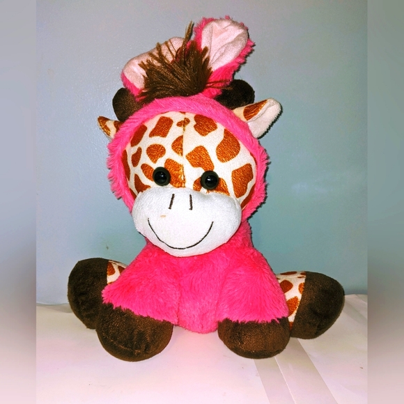 Kellytoy | Toys | Kellytoy Plush Giraffe Tan Brown Costume Pink Bunny ...